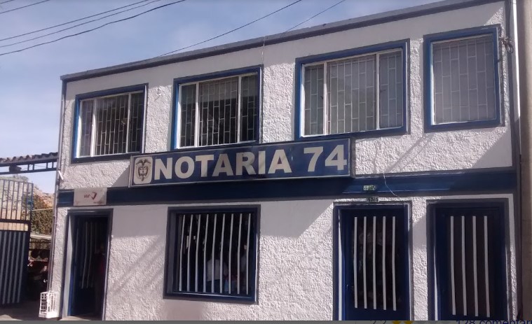 Notaria 74 de Bogota | Dirección, Telefono y Tramites